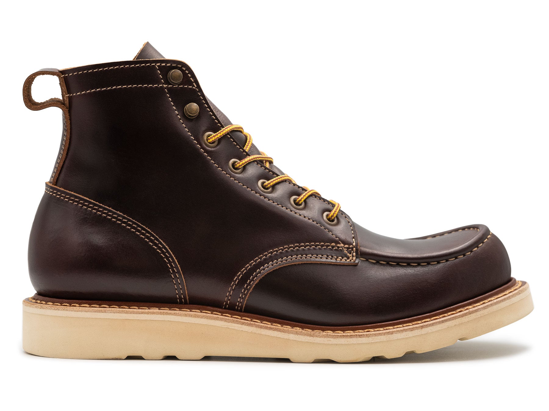 Brown Double Shot | Moc Toe – Truman Boot Co.