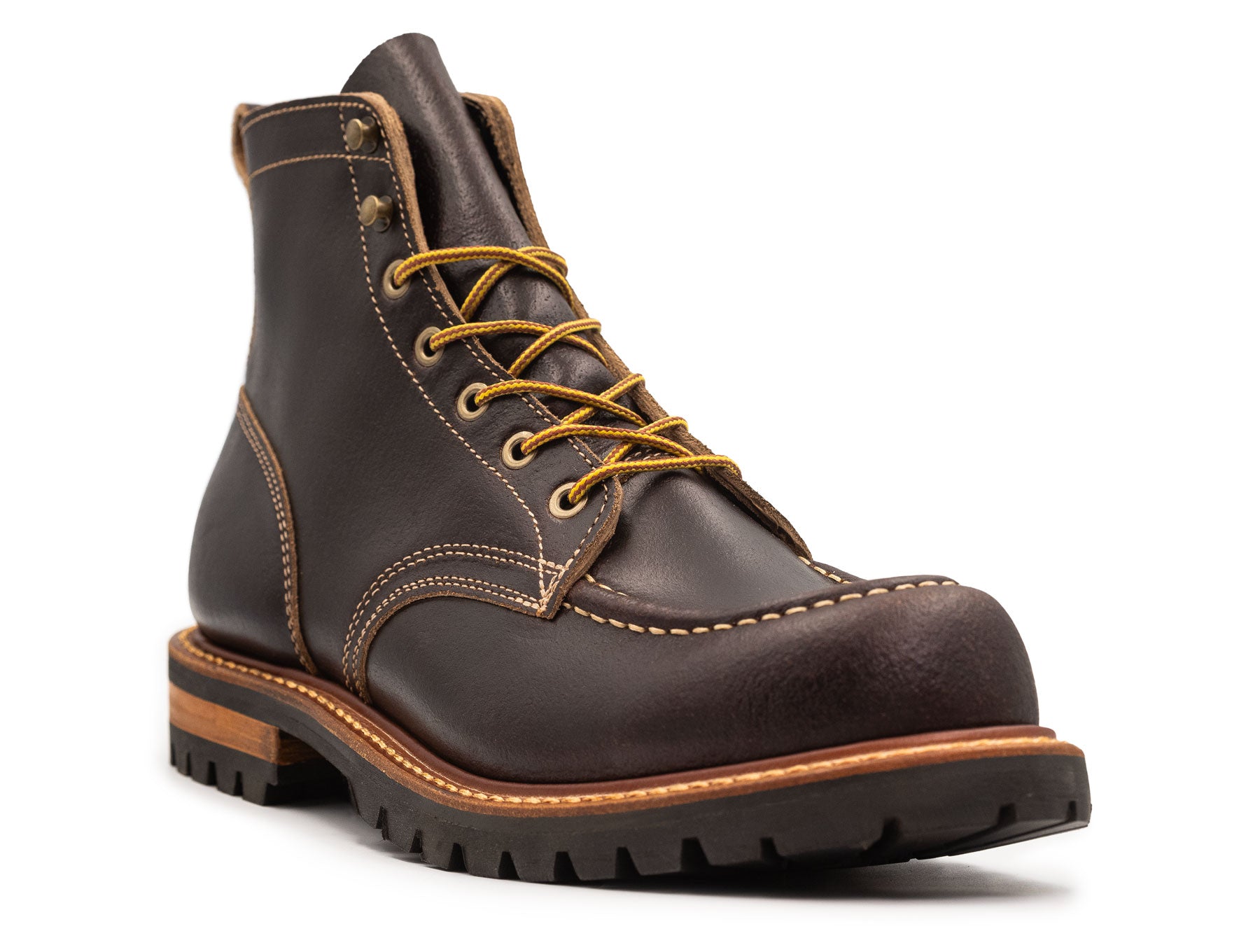 Java Waxed Flesh | Moc Toe – Truman Boot Co.