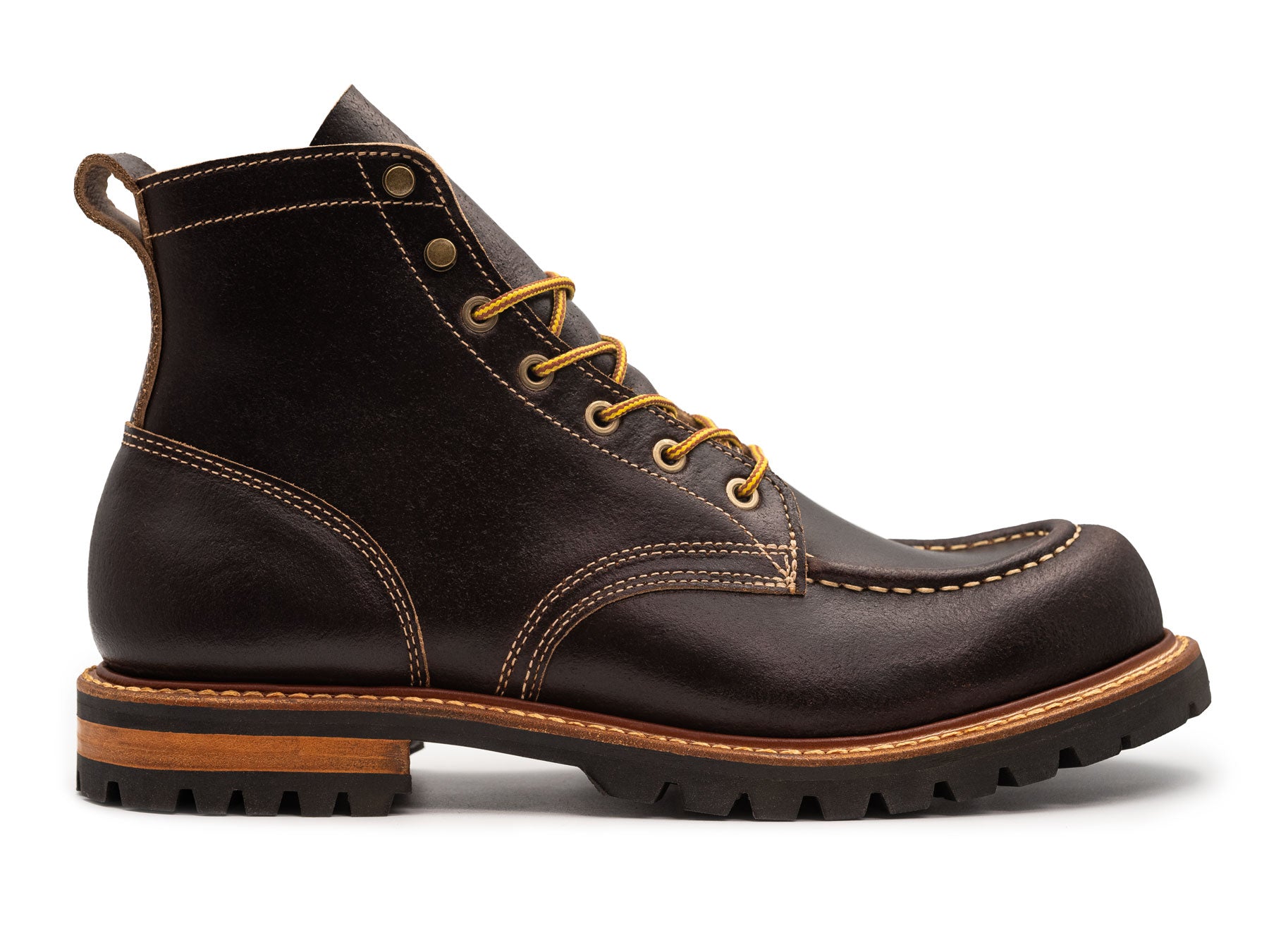 Java Waxed Flesh | Moc Toe – Truman Boot Co.