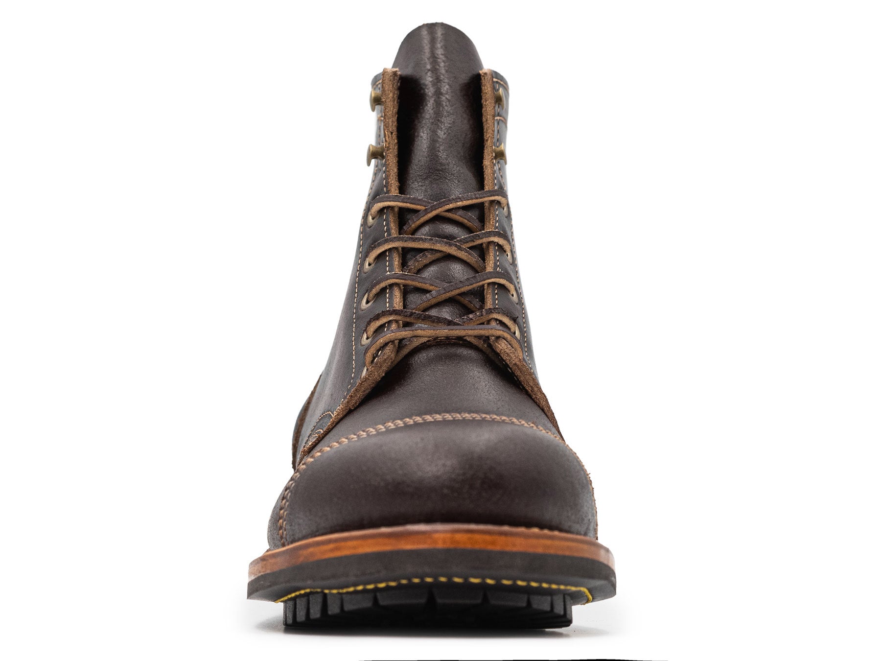Java Waxed Flesh | Cap Toe – Truman Boot Co.