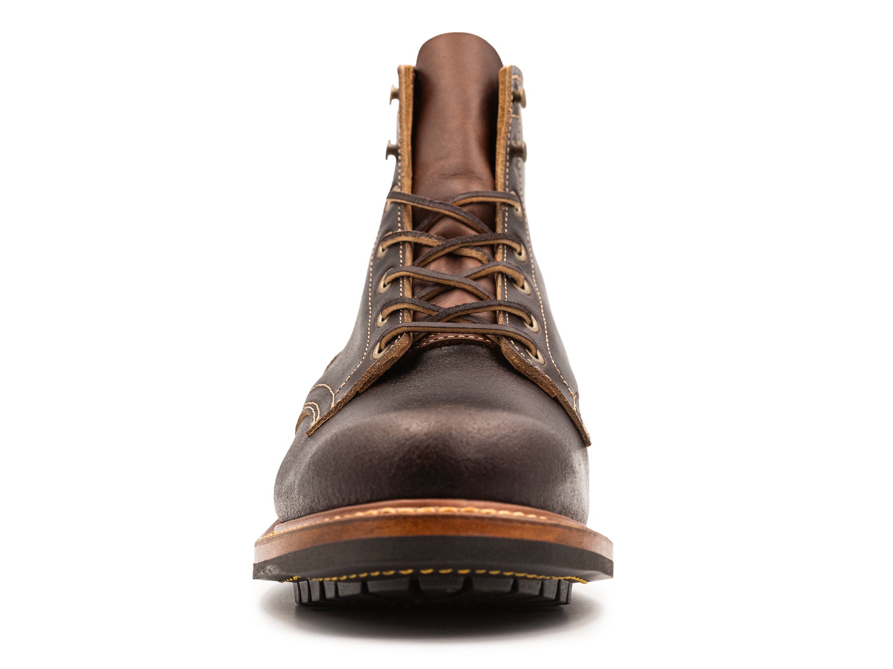 Java Waxed Flesh | Plain Toe – Truman Boot Co.