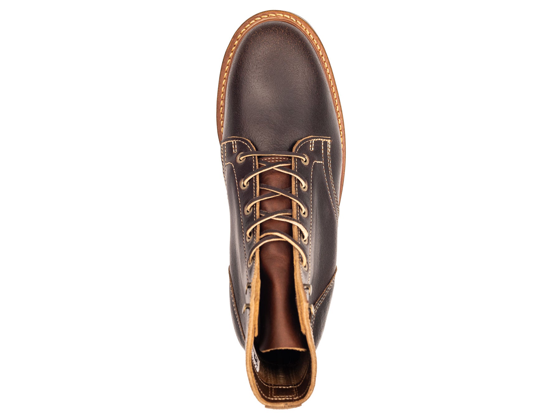Java Waxed Flesh | Plain Toe – Truman Boot Co.